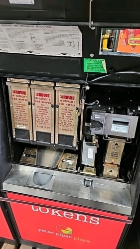ROWE BC3500 DOLLAR TOKEN COIN CHANGER MACHINE #12