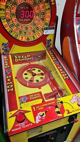 SPEED DEMON TICKET REDEMPTION GAME BAYTEK