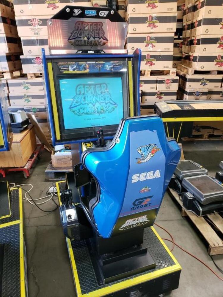 AFTERBURNER CLIMAX JET FIGHTER ARCADE GAME #1 SEGA
