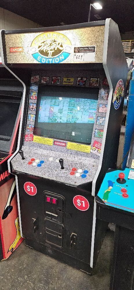 STREET FIGHTER II CHAMP EDITION FIGHTING ARCADE GAME