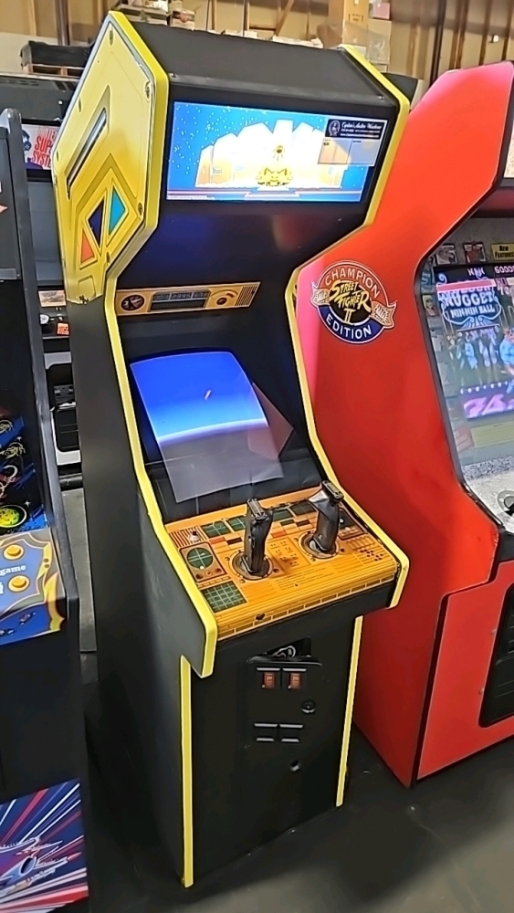 ASSAULT CLASSIC UPRIGHT ARCADE GAME ATARI