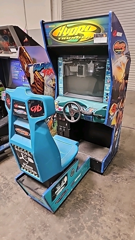 HYDRO THUNDER DEDICATED CAB RACING ARCADE GAME MIDWAY #1