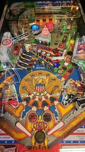 SECRET SERVICE PINBALL MACHINE DATA EAST 1988