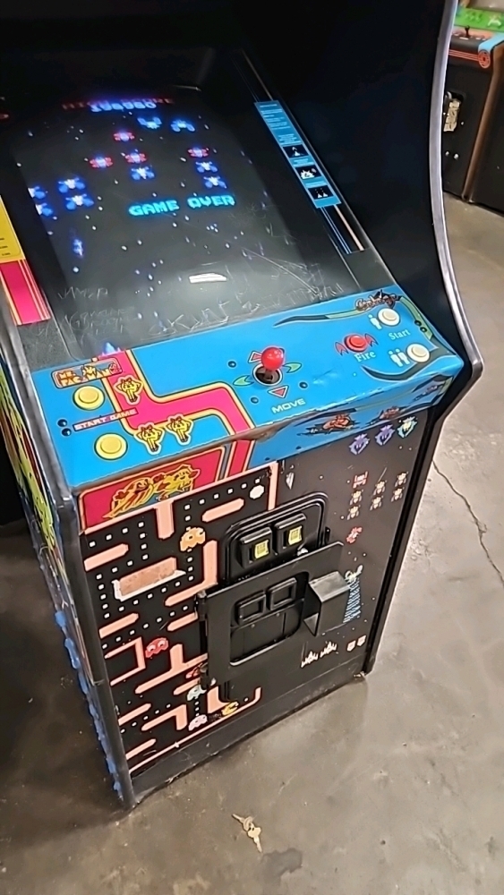 CLASS OF 81 GALAGA MS PACMAN UPRIGHT ARCADE GAME NAMCO