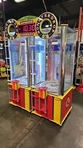 MONSTER DROP DUAL TICKET REDEMPTION GAME BENCHMARK