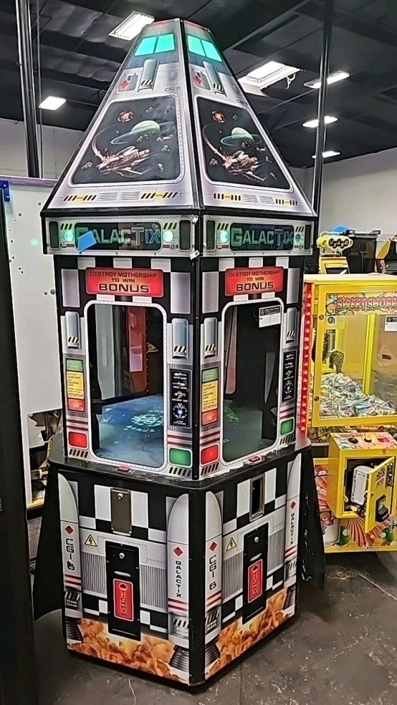 GALACTIX SHUTTLE SPACE TICKET REDEMPTION GAME