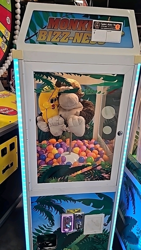 MONKEY BIZZ-NESS TOY EGG CAPSULE PRIZE VENDING MACHINE #3