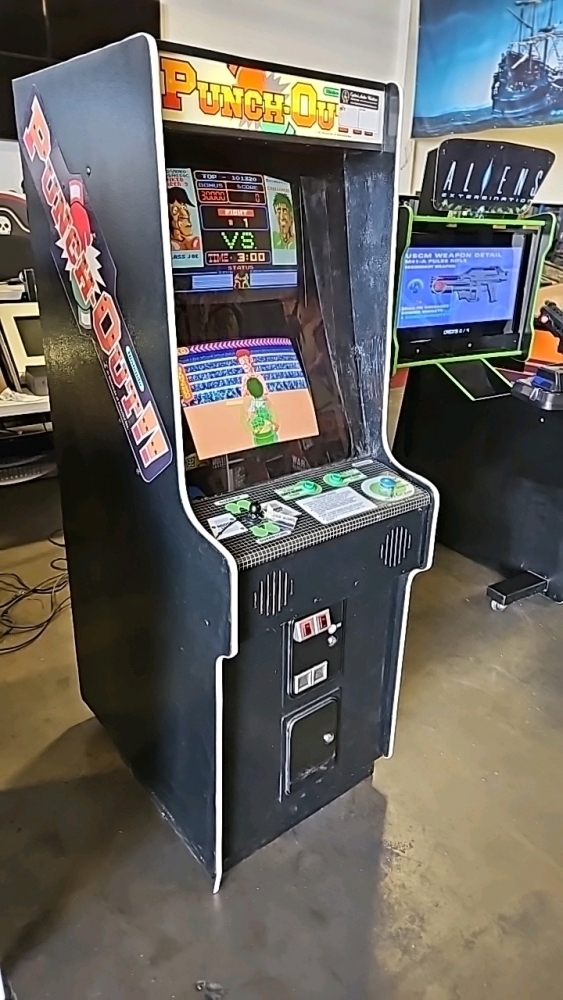 PUNCHOUT CLASSIC DUAL MONITOR ARCADE GAME NINTENDO
