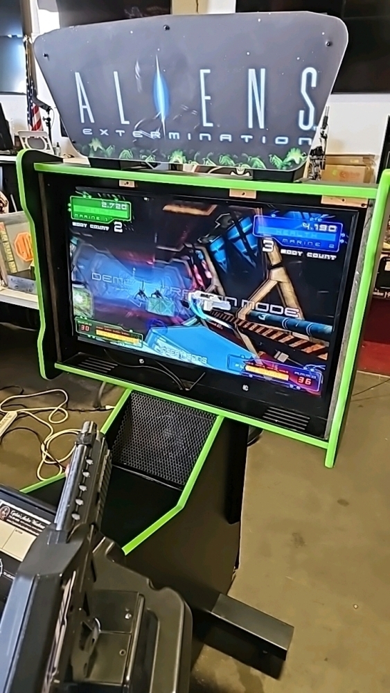 ALIENS EXTERMINATION SHOOTER ARCADE GAME GLOBAL VR
