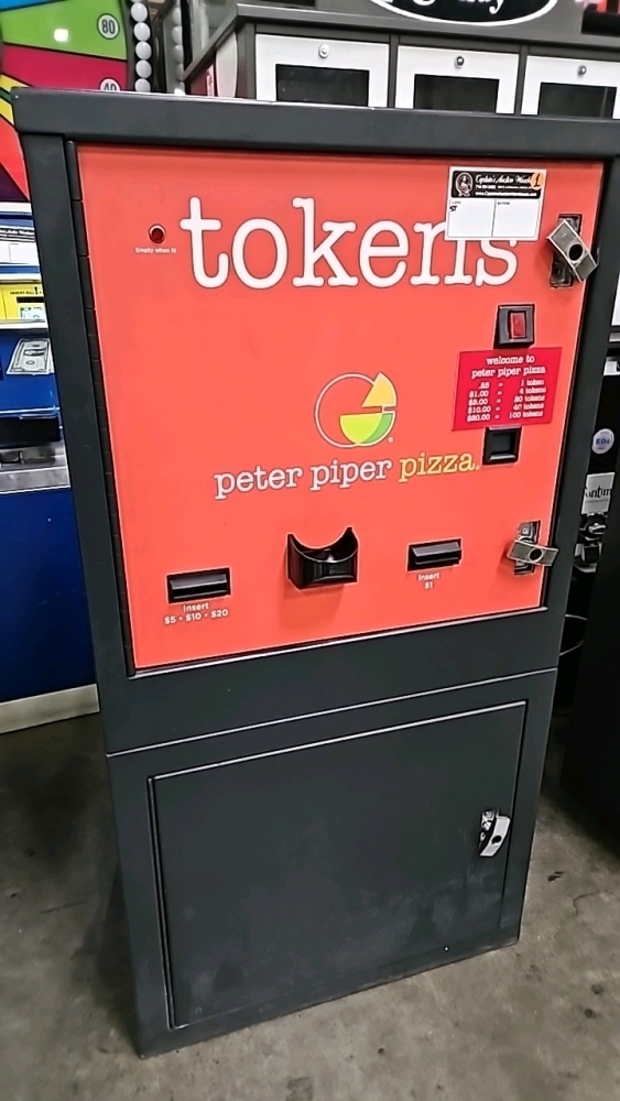 AC6001 CURRENCY DOLLAR COIN TOKEN CHANGER MACHINE AMERICAN CORP. #1 ST