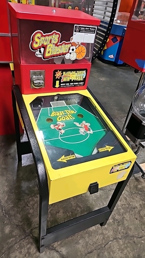 SPORTS BLASTER SOCCER THEME GUMBALL PINBALL NOVELTY GAME