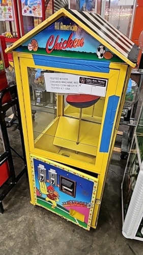 ALL AMERICAN CHICKEN TOY EGG VENDING MACHINE