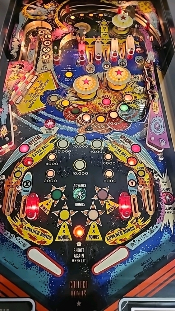 GALAXY by STERN CLASSIC PINBALL MACHINE