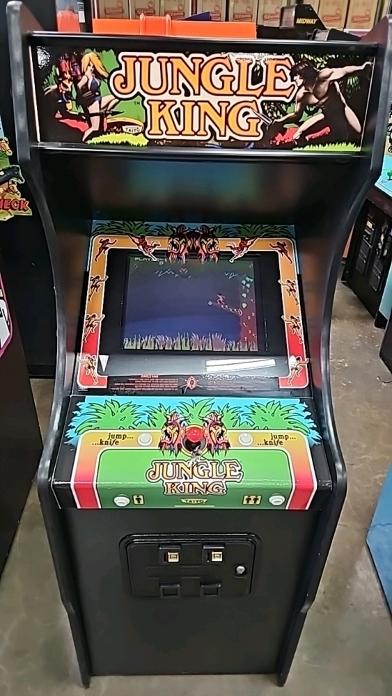 JUNGLE KING ARCADE GAME TAITO STYLE NEW BUILD W/ LCD