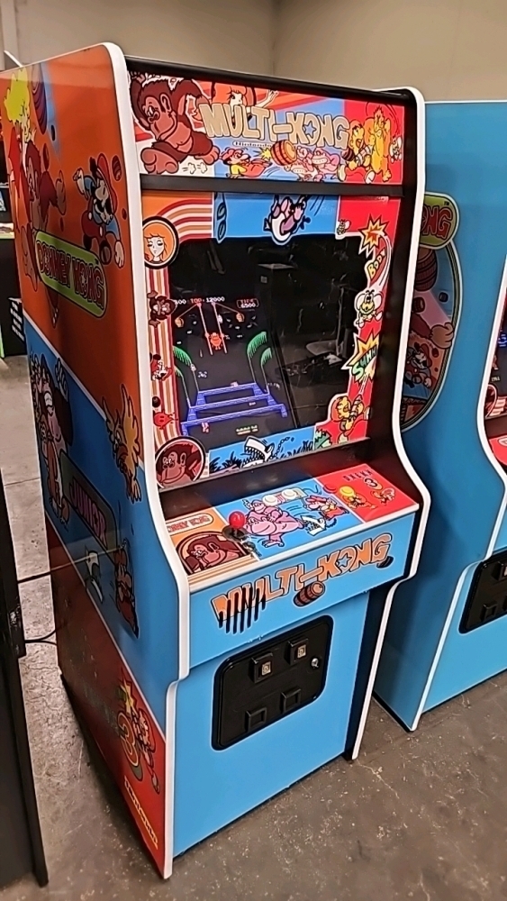 MULTI-KONG UPRIGHT NEW BUILD ARCADE GAME W/ LCD