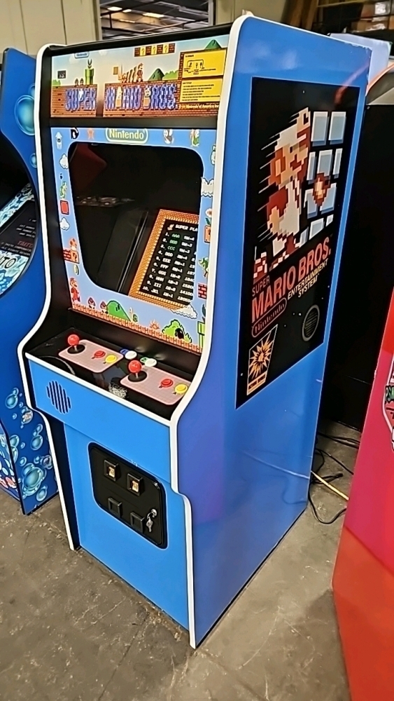 SUPER MARIO BROS UPRIGHT ARCADE GAME NEW BUILD W/ LCD
