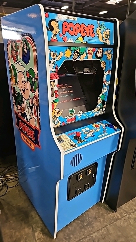 POPEYE NINTENDO STYLE UPRIGHT ARCADE GAME NEW BUILD W/ LCD MONITOR