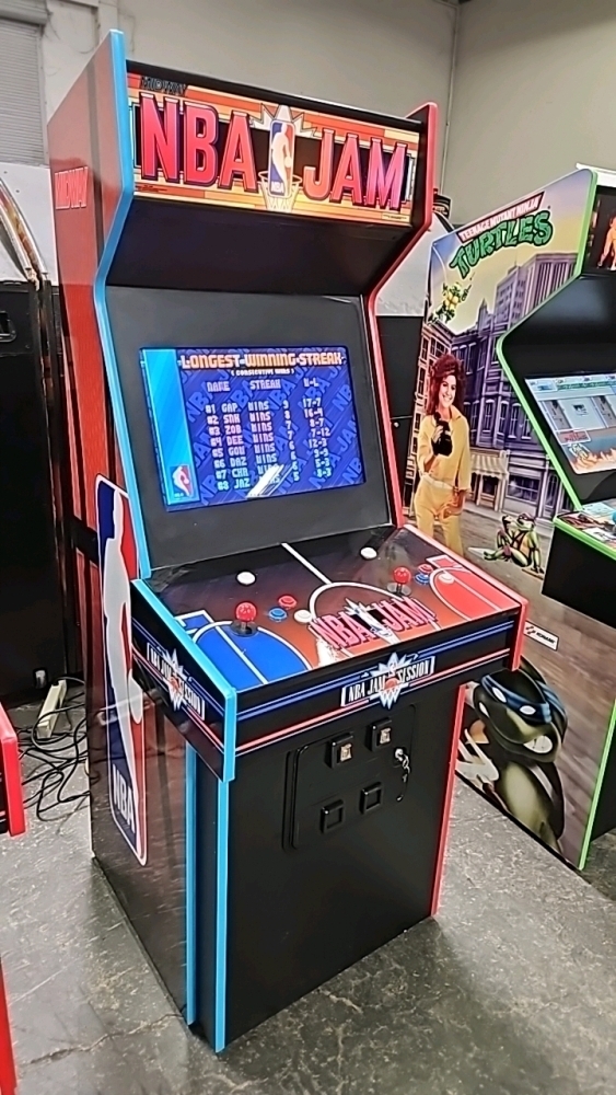 NBA JAM BASKETBALL 2 PLAYER BRAND NEW BUILD UPRIGHT ARCADE GAME