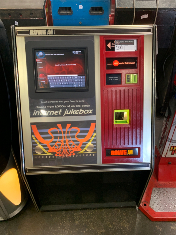 AMI ROWE INTERNET DIGITAL MUSIC JUKEBOX