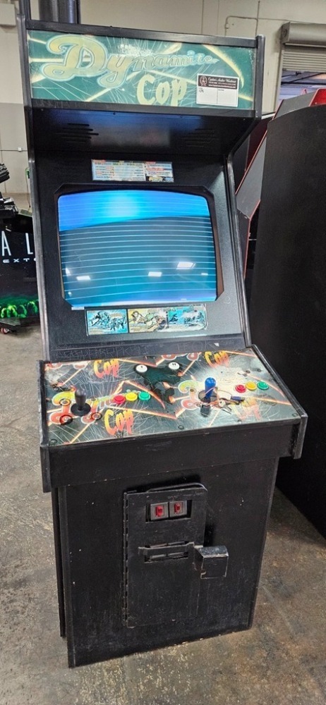 DYNAMITE COP UPRIGHT 25 ARCADE GAME SEGA