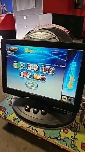 MEGATOUCH AURORA ION 2011 COUNTER TOP TOUCH SCREEN ARCADE GAME