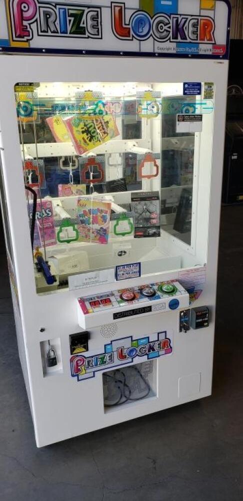 PRIZE LOCKER SEGA PRIZE REDEMPTION GAME