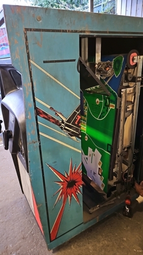 TARGET ZERO BALLY E.M. JET FIGHTER ARCADE GAME