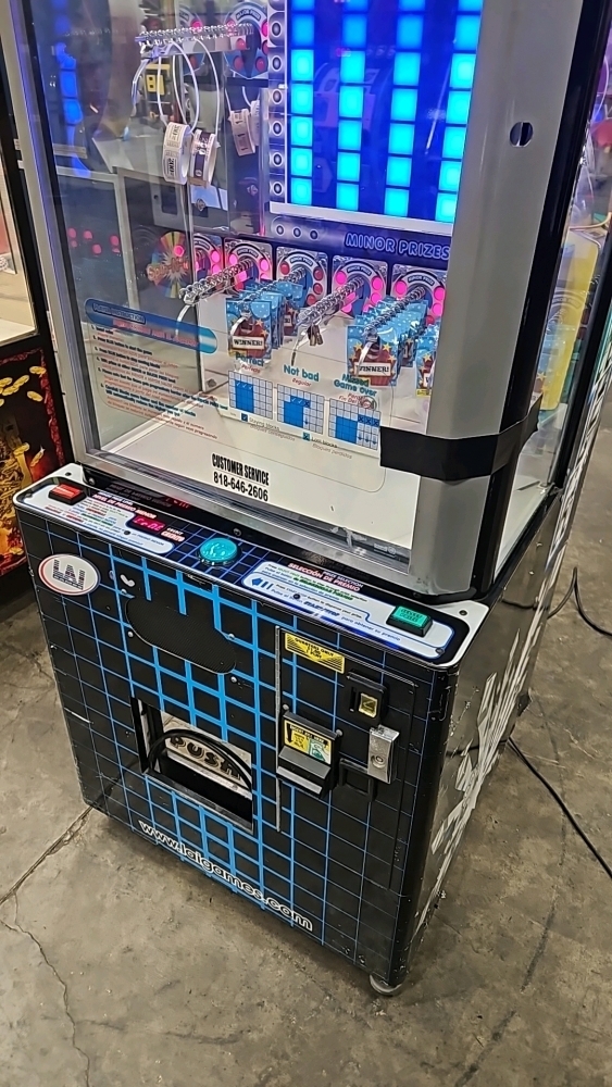 STACKER CLUB BLUE INSTANT PRIZE REDEMPTION GAME LAI GAMES