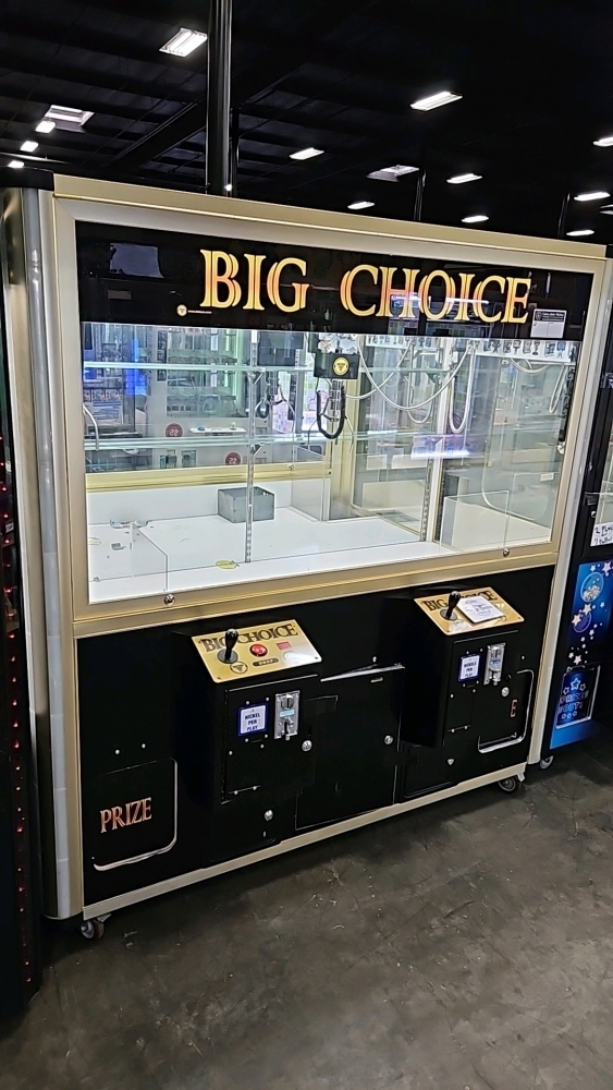 60 BIG CHOICE PLUSH CLAW CRANE MACHINE BETSON'S