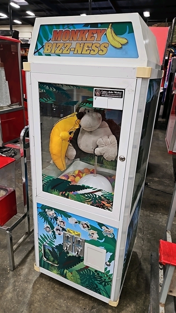MONKEY BIZZ-NESS TOY EGG CAPSULE PRIZE VENDING MACHINE