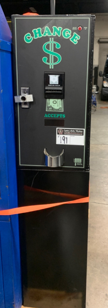 AC2001 UPRIGHT DOLLAR COIN CHANGER MACHINE AMERICAN CORP.