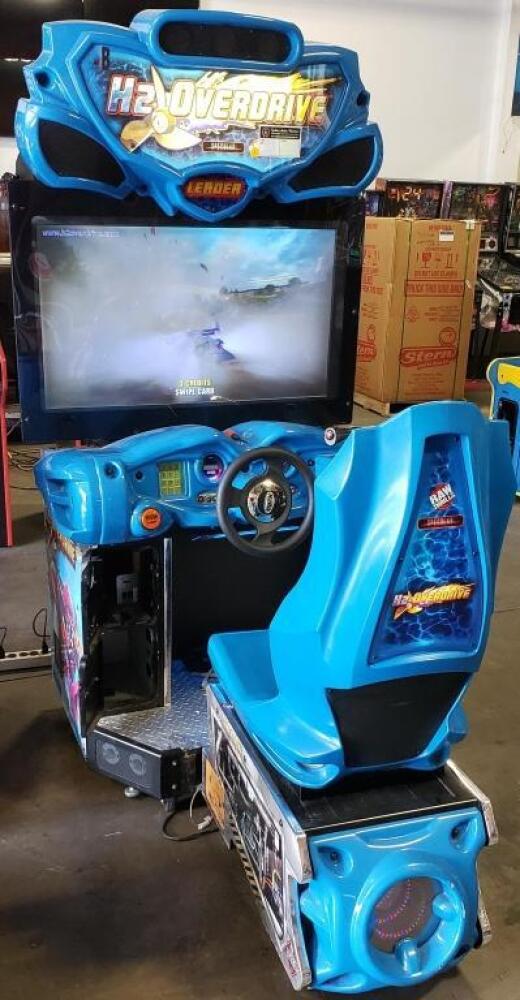 H2oVERDRIVE BOAT RACING ARCADE GAME 42 LCD #2