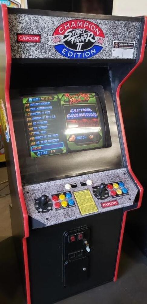 PANDORA 5S UPRIGHT ARCADE STREET FIGHTER II CAB