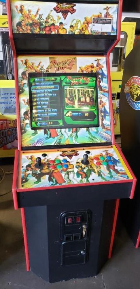 PANDORA 5S UPRIGHT ARCADE STREET FIGHTER V CAB