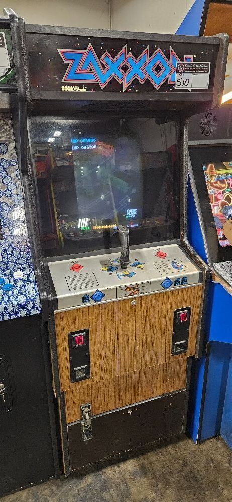 ZAXXON UPRIGHT CLASSIC ARCADE GAME SEGA JBO