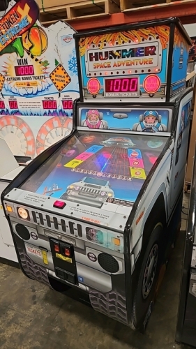 HUMMER SPACE ADVENTURE TICKET REDEMPTION GAME BAYTEK