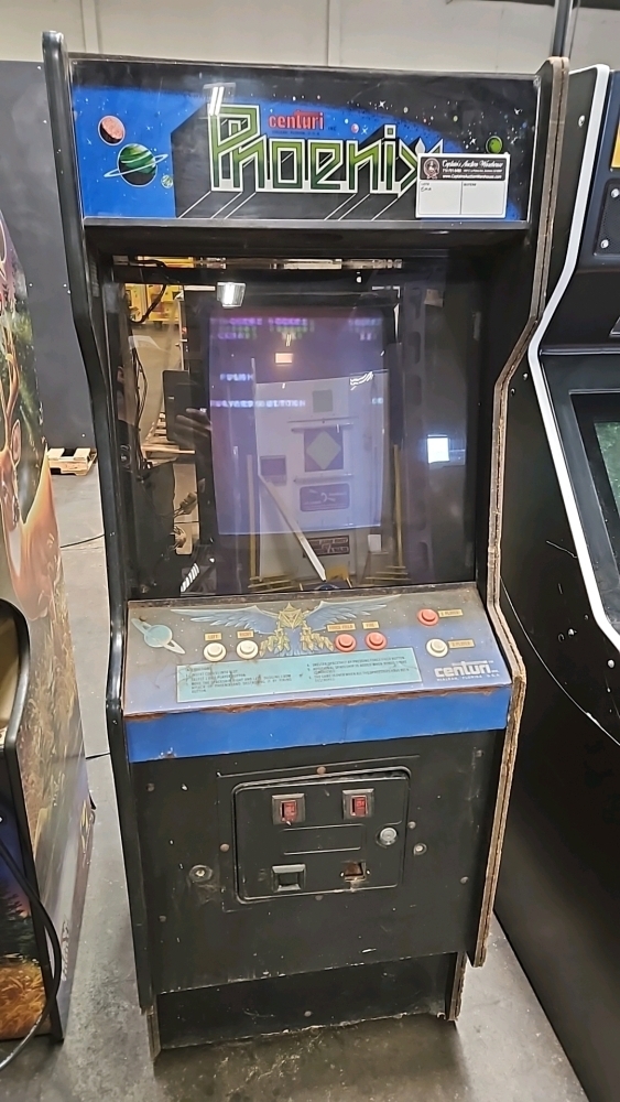 PHOENIX CLASSIC CENTURI UPRIGHT ARCADE GAME