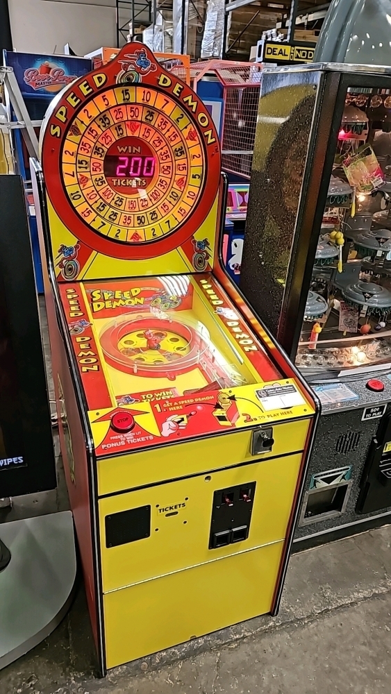 SPEED DEMON TICKET REDEMPTION GAME BAYTEK