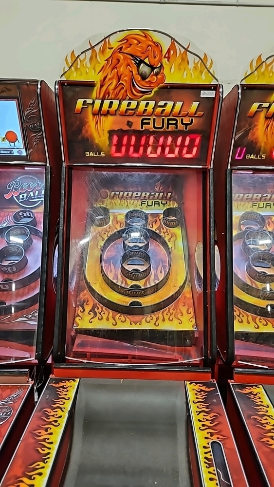 FIREBALL FURY ALLEY ROLLER REDEMPTION GAME BAYTEK #2