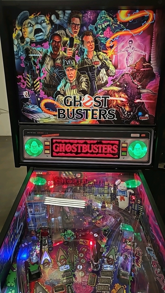 GHOSTBUSTERS PRO MODEL PINBALL MACHINE STERN