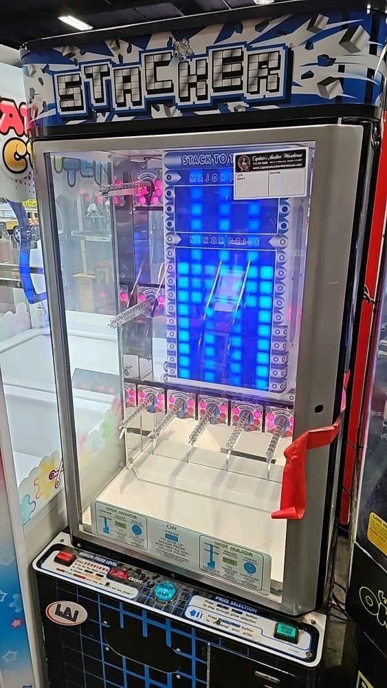 STACKER CLUB BLUE INSTANT PRIZE REDEMPTION GAME LAI GAMES