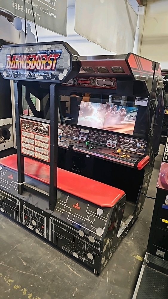 DARIUS BURST EX ANOTHER CHRONICLE DELUXE ARCADE GAME 4 PLAYER