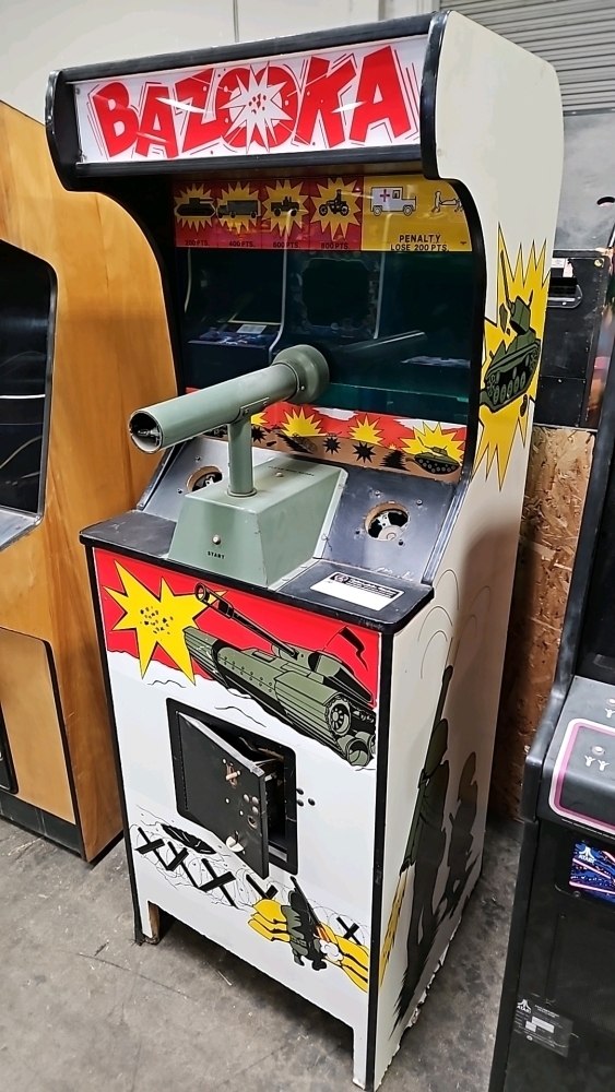 BAZOOKA UPRIGHT CLASSIC ARCADE GAME PROJECT