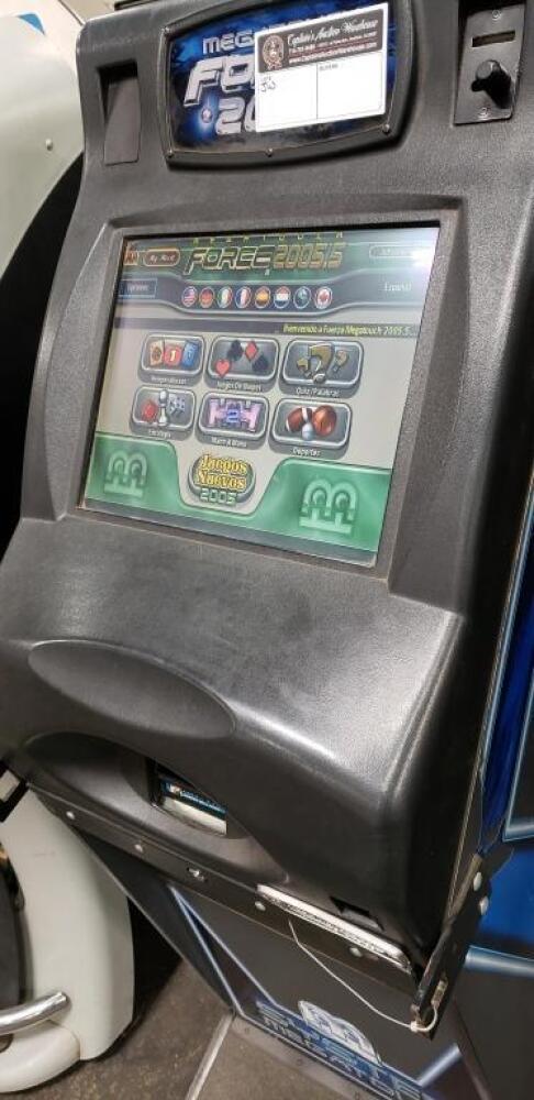 MEGATOUCH FORCE 2005.5 UPRIGHT ARCADE GAME
