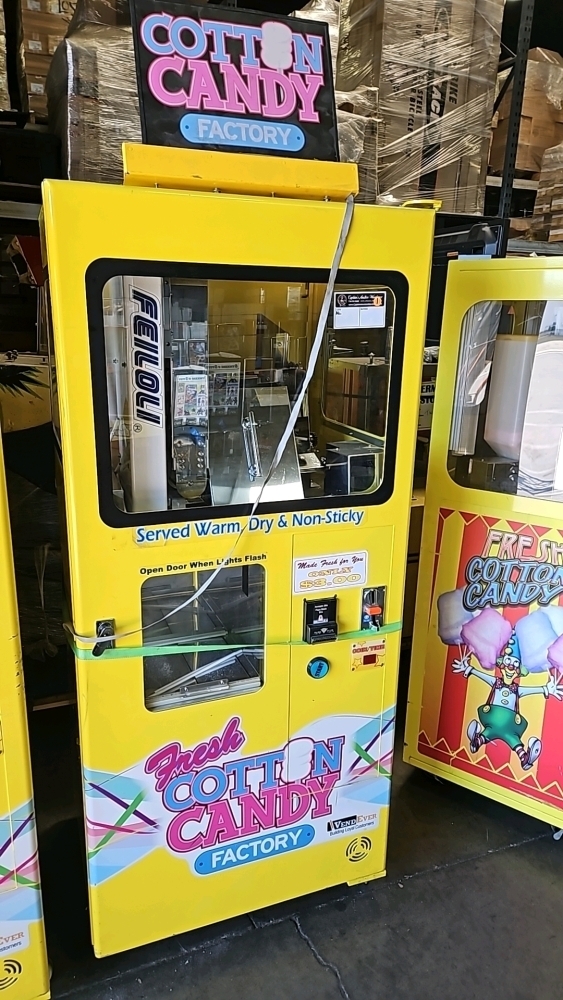 COTTON CANDY FACTORY VENDING MACHINE #1 PROJECT