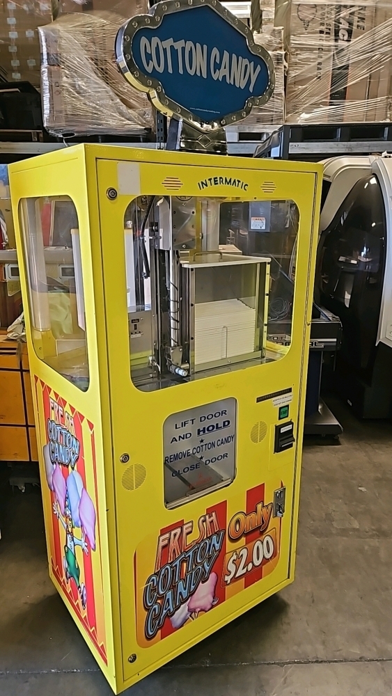 COTTON CANDY SELF VENDING KIOSK INTERMATIC