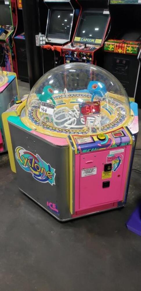 CYCLONE 3 PLAYER TICKET REDEMPTION GAME ND
