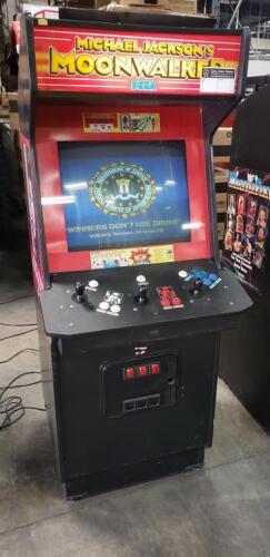 MICHAEL JACKSON MOONWALKER ARCADE GAME