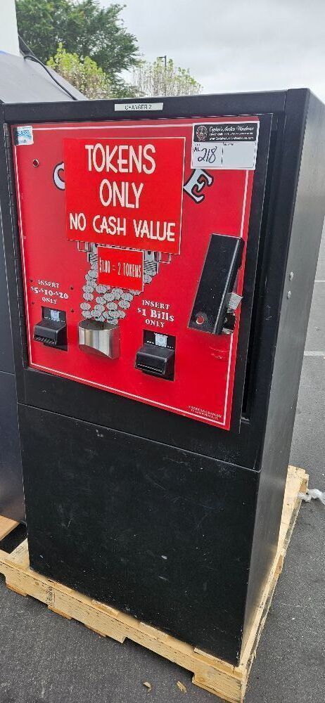 AC6000 DOLLAR TOKEN COIN CHANGER MACHINE AMERICAN CORP