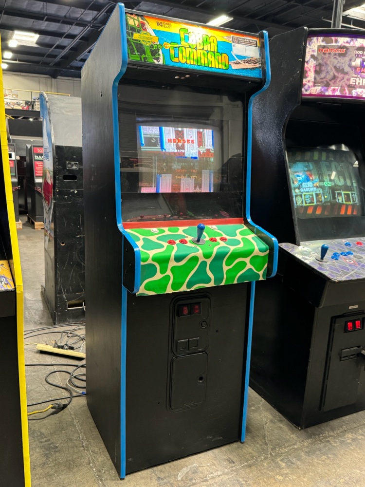 COBRA COMMAND 1984 CLASSIC UPRIGHT ARCADE GAME CABINET DATA EAST
